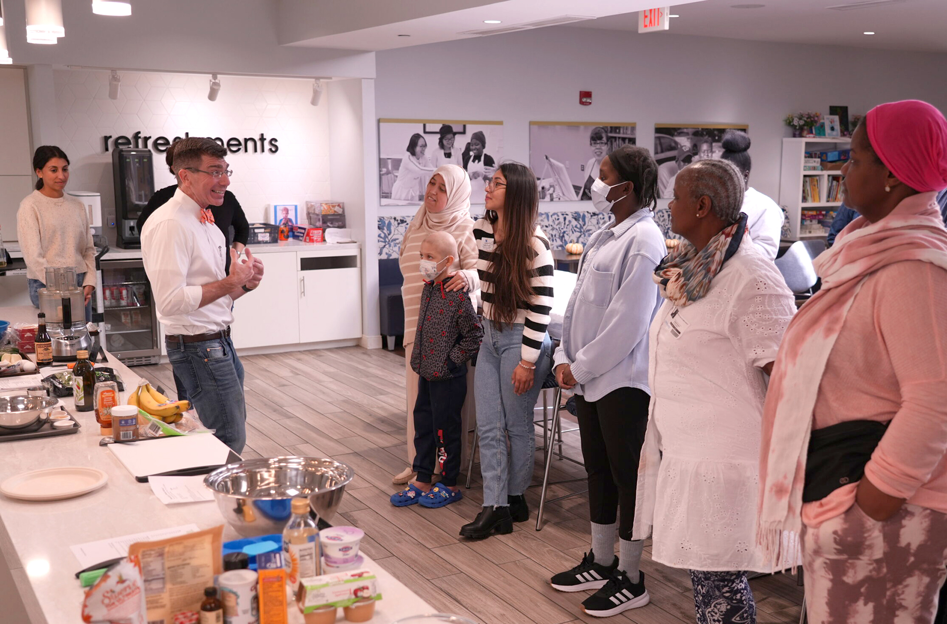 Teaching Kitchen Preps Families for a Feast - The Children's Inn at NIH